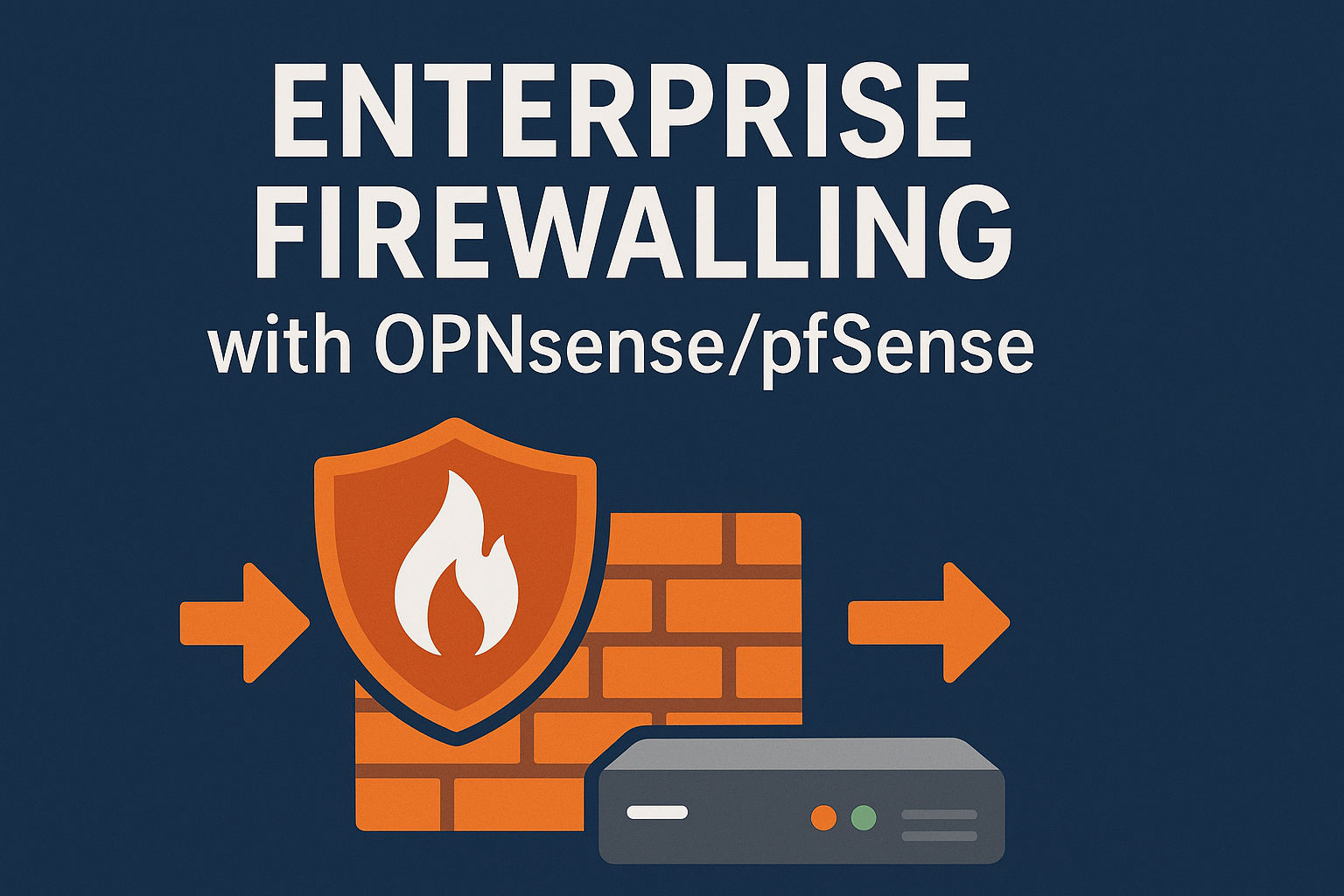 Enterprise Firewalling with OPNsense/pfSense – ..::BitByteSkill::..